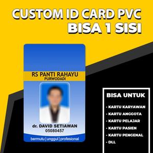 Jual Cetak Id Card / Plastic Pvc / Kartu Member / Id Card Karyawan 1 ...