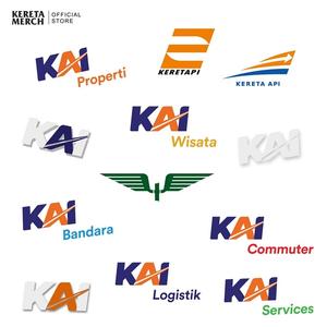 Jual Stiker Aesthetic Sticker Kaca Deco Reflektor Logo Pt. Kai - KAI ...