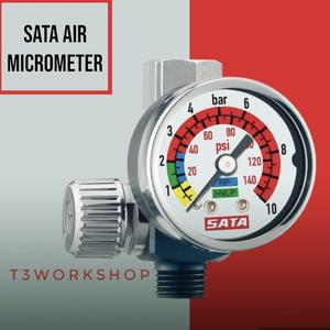 Jual SATA air micrometer with gauge tekanan angin sata ORIGINAL Best ...