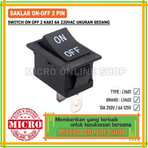 Jual Saklar Jenis On/Off Ukuran Sedang / Switch On/Off - Kota Bandung ...