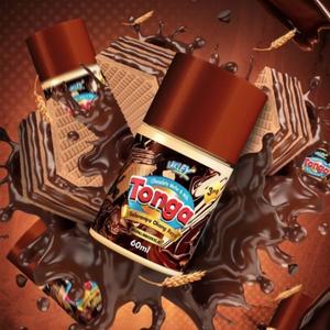 Jual LIQUID LAKLEY TONGA V3 CHOCO WAFER & MILK FREEBASE 60ML 100% ...