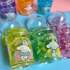 Jual SLIME BOBA FRUIT TEA clear foam lucu unik mini warna warni grosir ...