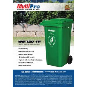 Jual MULTIPRO TEMPAT SAMPAH PLASTIK 120 L WB-120 TP TRASH BIN - Jakarta Pusat - PRIMETECH TOOLS ...
