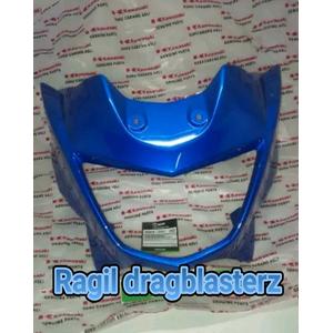 Jual batok barong ninja R 150 cover lampu ninja R 150 biru muda ...