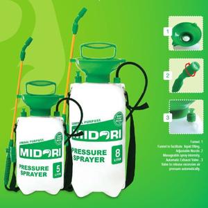 Jual Alat Semprot/Tanaman/Sprayer Bertekanan Midori 5L / 1005-MDR-05 ...