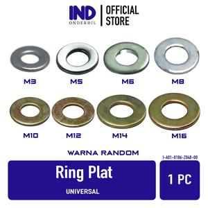 Jual Ring Plat M3 M5 M6 M8 M10 M12 M14 M16 Washer Plate M 3 5 6 8 10 12 ...