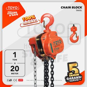 Jual Chain Block / Takel 1 Ton x 20 Meter TOYO - Jakarta Selatan - Nadi ...