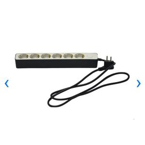 Jual Ready Krisbow colokan listrik 6 lubang hitam/cable extension 6 ...