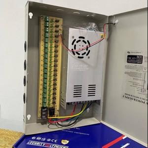 Jual power supply box trafo 12v30A 18ch cctv adaptor 12v 30a xitey ...