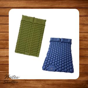 Promo Kasur Matras Angin Double Pompa Injak 2P Portable Sleeping Pad ...