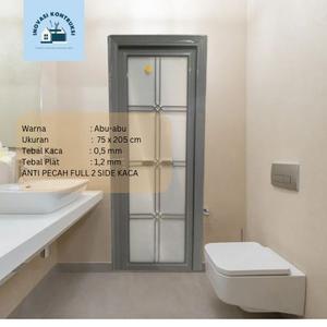Jual Promo Set Pintu Kamar Mandi (N-211) Classic / Pintu Aluminium ...