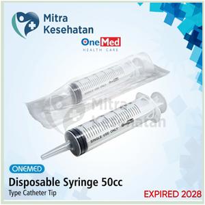 Jual Syringe 50cc Without Needle onemed 50cc Catheter Tip Onemed ...