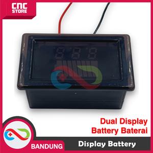 Promo DUAL DISPLAY BATTERY BATERAI CAPACITY LEVEL INDICATOR METER 12 ...