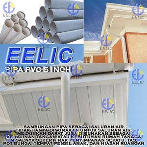 Jual Pia-Pvc5I Pipa Pvc Ukuran 5 Inch Panjang 40 Cm Pipa Saluran Air ...