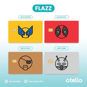 Jual eMoney Flazz Gen 2 Superhero Avengers Kartu eToll UV Tap Cash ...