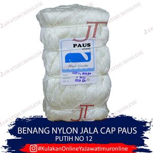 Jual Benang Nilon - Benang Jahit Jala cap PAUS 12 Putih - Benang Nylon ...