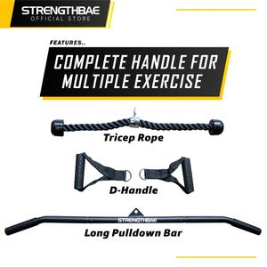 Jual CABLE PULLEY ATTACHMENT STRENGTHBAE LAT PULLDOWN KABEL KATROL PULL ...