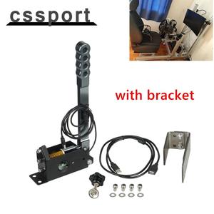 Jual BM PC USB 14 Bit SIM Handbrake Clamp With Bracket For Logitech ...