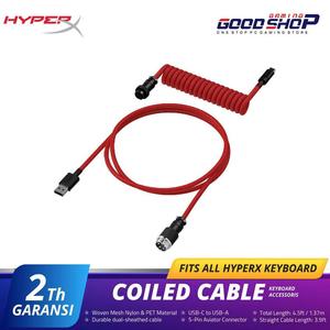 Jual Hyperx Usb-C Coiled Cable - Kab. Madiun - versix | Tokopedia