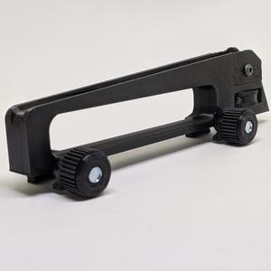 Jual Carry Handle M4A1 M4 M16 AR15 Rail M416 Dcobra visir bisa zeroing ...