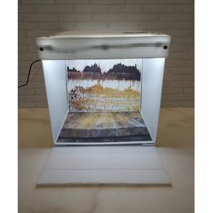 Jual Box studio foto ukuran 32x32cm - paket dengan alas foto motif kayu ...