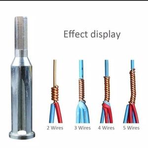 Jual Alat Pemutar Penyambung Kabel Listrik 2-5 Hole - Bor Lilit Rapih ...