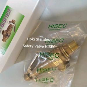 Jual HISEC Safety Valve With Lever 1/2" inch / Hisec Safety Kuningan ...