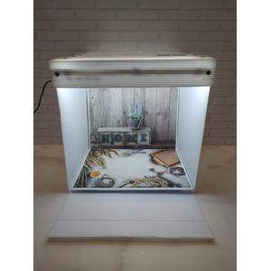 Promo Box studio foto ukuran 32x32cm - paket dengan alas foto motif ...