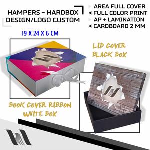 Jual HAMPERS GIFT BOX - HARDBOX COLOR - BISA SATUAN - CUSTOM FULL ...