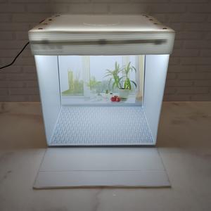 Jual Box studio foto ukuran 32x32cm - paket dengan alas foto motif daun ...