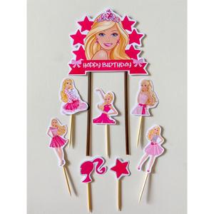 Jual TOPPER BARBIE / TOPPER KUE BARBIE / CAKE TOPPER BARBIE / HIASAN ...