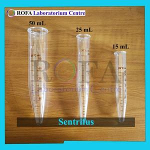 Jual Tabung Centrifuge / Centrifuge Tube / Sentrifus Kaca Pyrex - 15 mL ...