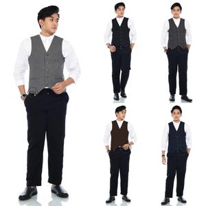 Jual Vest Rompi Jas Pria Formal Kerja Kantor Premium High Quality ...