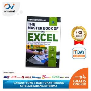 Jual Buku The Master book of Microsoft Excel Lengkap dan Terbaik 2020 ...