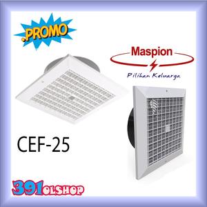 Jual Exsos Fan / Maspion Ceiling Exhaust Fan 10 inch CEF-25/Kipas Angin ...