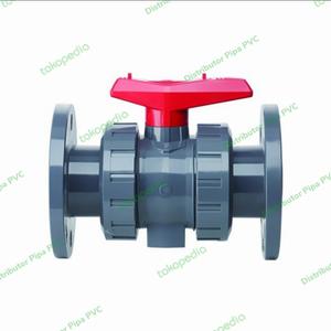 Jual Flange True Union Ball Valve Pvc 2 Inch Dn50 Ansi/Jis Pvc Pipa Pvc ...