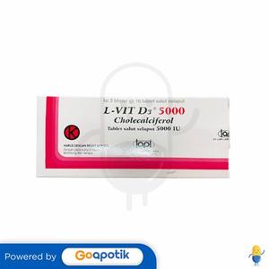 Jual L-VIT D3 5000 BOX 30 TABLET - Jakarta Utara - Apotek Kita Sehat ...
