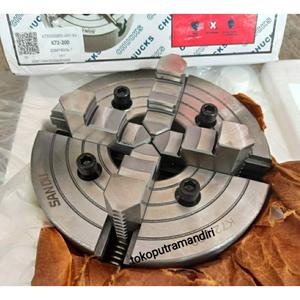 Jual Chuck Bubut 6" 4 Jaw | Claw Bubut 4 Jaw | Catok Kepala Bubut 6 ...