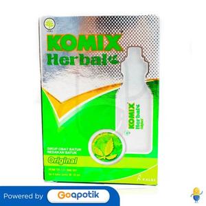 Jual KOMIX HERBAL 15 ML SIRUP BOX - Jakarta Selatan - Apotek Fit ...