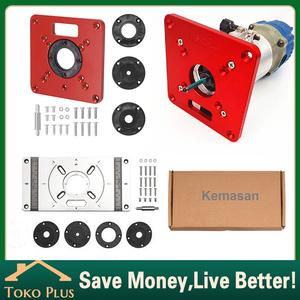 Jual UNIVERSAL ROUTER PLATE PLAT TABLE MEJA INSERT ROUTER PLATE TABLE ...