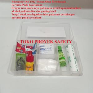 Jual Kotak Obat P3k Komplit / Kotak Obat P3K + Isi - Jakarta Pusat ...