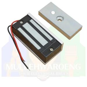 Jual MAGNETIC LOCK MINI MLOCK DOOR 60KG 100LBS / KUNCI PINTU MAGNET ...