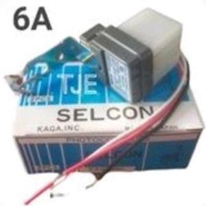 Jual UNIT SENSOR CAHAYA / PHOTO SENSOR / PHOTOCELL 6A 220V MODEL SELCON ...