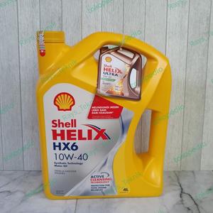 Jual Shell Helix Hx6 10w 40 Shell Helix Hx6 10w-40 Oli Mobil Shell ...