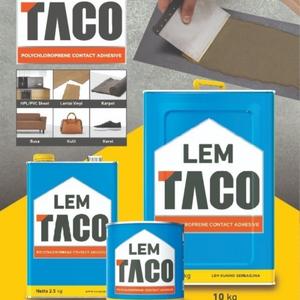 Jual TACO LEM HPL / EDGING / LEM KUNING SERBAGUNA / LEM VINYL 600 GR ...