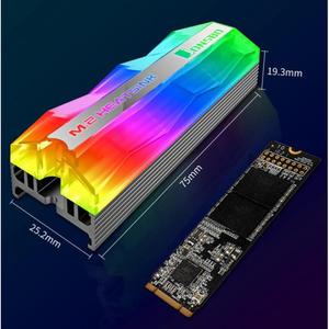 Jual Terbagus Jonsbo Heatsink Rgb Ssd Nvme M.2 Cooler Cooling M2 Hdd ...