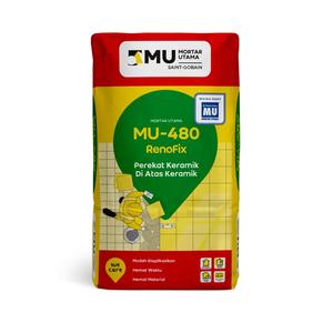 Jual MU 480 RenoFix Perekat Lem Pasang Keramik di Atas Keramik Mortar ...