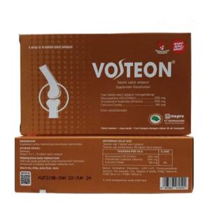 Jual Vosteon Box Isi 30 Tablet Glucosamin Kesehatan Tulang Dan Sendi ...