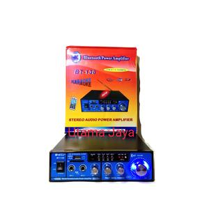 Jual JAMINAN ASLI AMPLI MINI TELI BT-138 BLUETOOTH POWER AMPLIFIER BT ...
