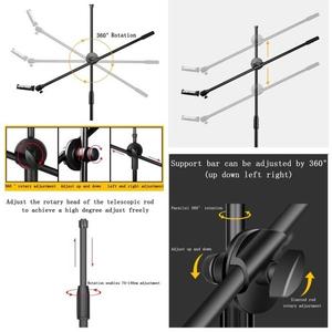 Jual TRIPOD BOOM ARM ROTARY FLAT LAY VIDEO STAND HP OVERHEAD RING LIGHT ...